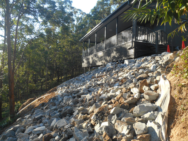 Rock Retaining Walls Case Studies – Gold Coast Retaining Walls