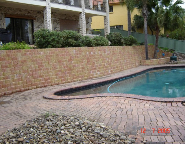Diamond Block Retaining Wall Upgrade – Gold Coast Retaining Walls