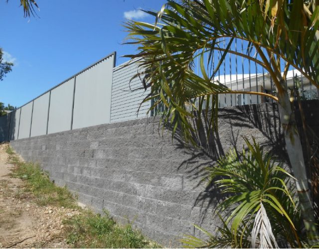 Vertica Concrete Block Wall Transformation in Upper Coomera, Gold Coast ...