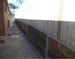Hardwood Timber Retaining Wall with Steel Posts in Arundel, Gold Coast ...