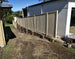 Treated Pine Log Retaining Wall Installation in Southport, Gold Coast ...