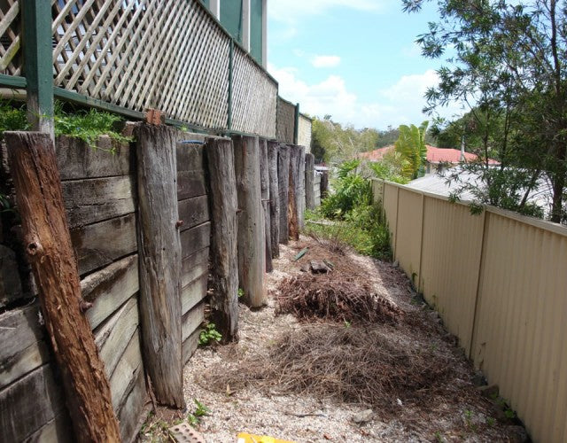 Diamond Block Retaining Wall Transformation in Gold Coast – Gold Coast ...