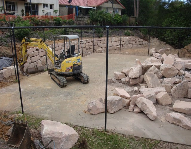 Sandstone Boulder Wall Installation for Unit Complex – Gold Coast ...