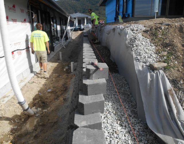 Diamond Concrete Block System for Elevated House Pad in Gold Coast ...